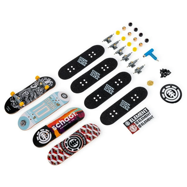 Tech Deck, Ultra DLX 4-Pack Fingerboards (Styles Vary) - Walmart.ca