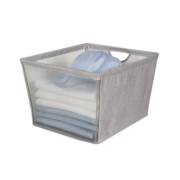 neatfreak! Large Mesh Front Storage Bin, Grey - Walmart.ca