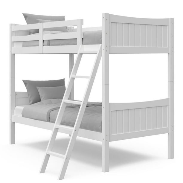 Aspen Twin Bunk Bed, White - Walmart.ca