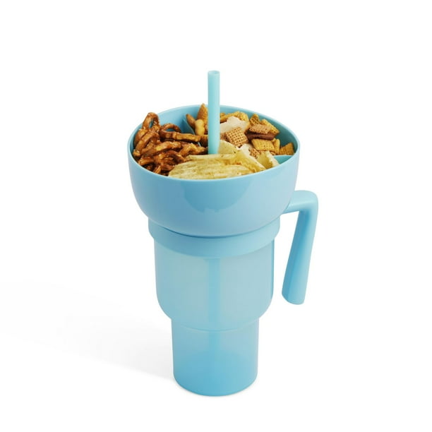 Mainstays 32oz Stadium Tumbler, Blue, Water Bottle - Walmart.ca