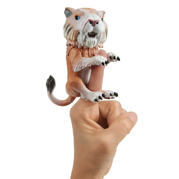 Untamed Sabre Tooth Tiger by Fingerlings – Bonesaw (Bronze ...