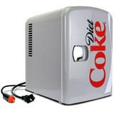 Coca-Cola Diet Coke Portable 6 Can Thermoelectric Mini Fridge Cooler ...