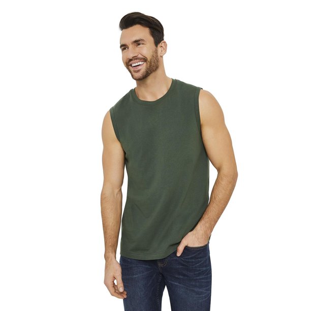 George Men's Solid Muscle Tank - Walmart.ca