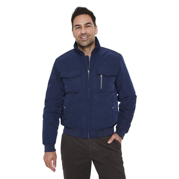 George Men's Zip-Front Bomber Jacket - Walmart.ca
