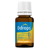 Ddrops® Liquid Vitamin D3 Vitamin Supplement, 1000 IU, 5 ml, 180 drops ...