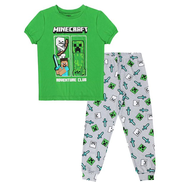 Minecraft - Sleep 2 Piece PJ set - Kids - Walmart.ca