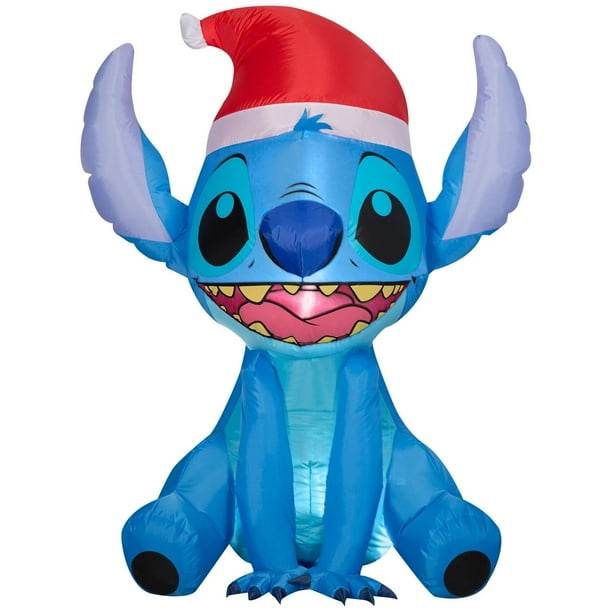 Airblown Stitch w/Santa Hat MD Disney - Walmart.ca