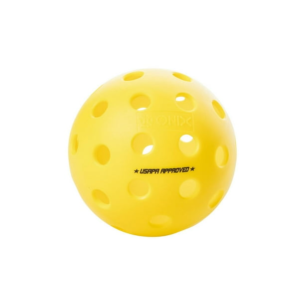 Onix Fuse G2 Outdoor Pickleball Ball 3-Pack Yellow - Walmart.ca