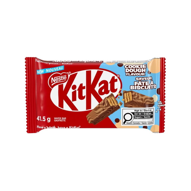 KITKAT Cookie Dough-flavoured Wafer Bars, Cookie Dough-flavoured ...