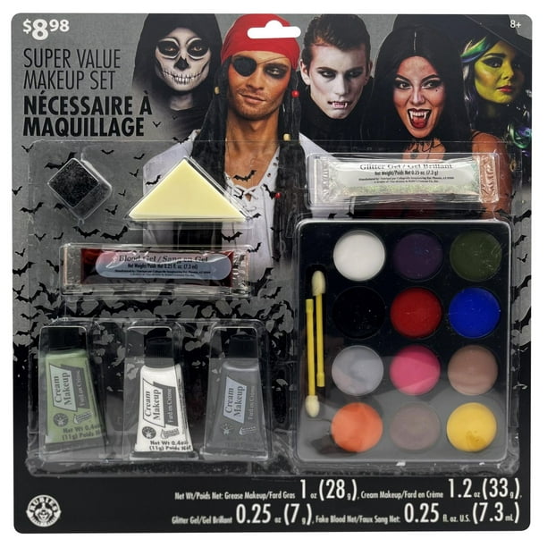 Rubies Professional Makeup Kit, Transform yourself into anything you ...