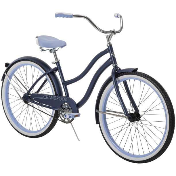 Huffy 26" Cranbrook Women's Beach Cruiser Bike, Blue - Walmart.ca