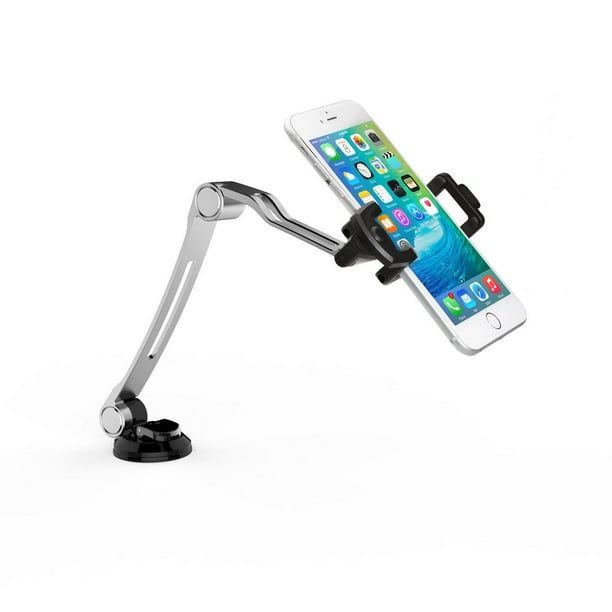 CTA Digital Compact Folding Arm Mount with Suction Base for Smartphones ...