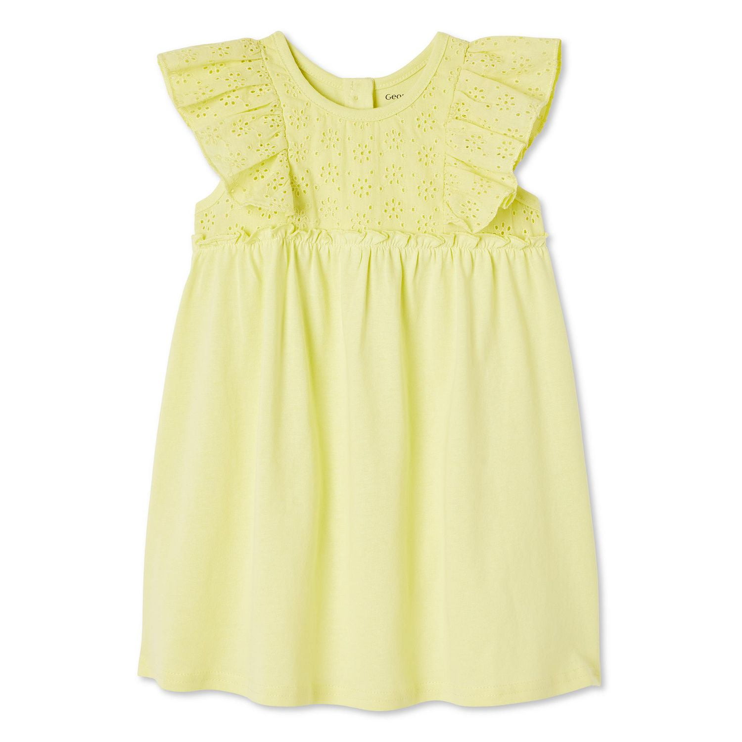 George Toddler Girls' Eyelet Dress - Walmart.ca