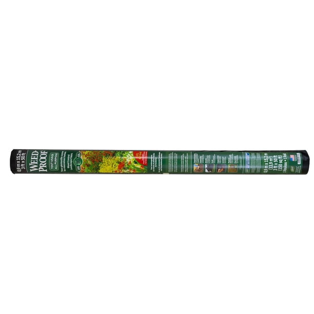 Weed-Proof Weed Control Fabric, 3' x 50', Chemical-free weed prevention ...