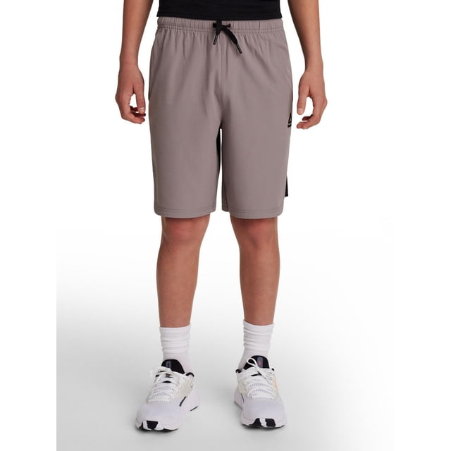 Reebok Boys Pace Breaker Training Shorts with Pockets, 7" Inseam ...