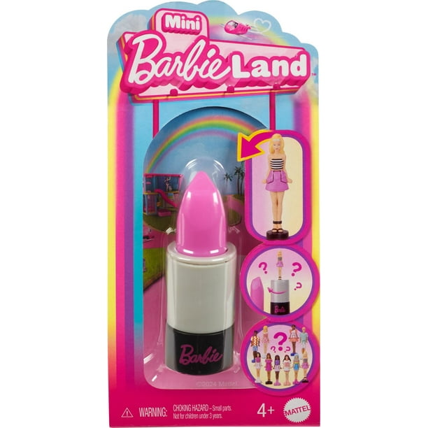 Barbie Mini BarbieLand Fashionistas Dolls, 1.5-inch Mini Dolls in ...