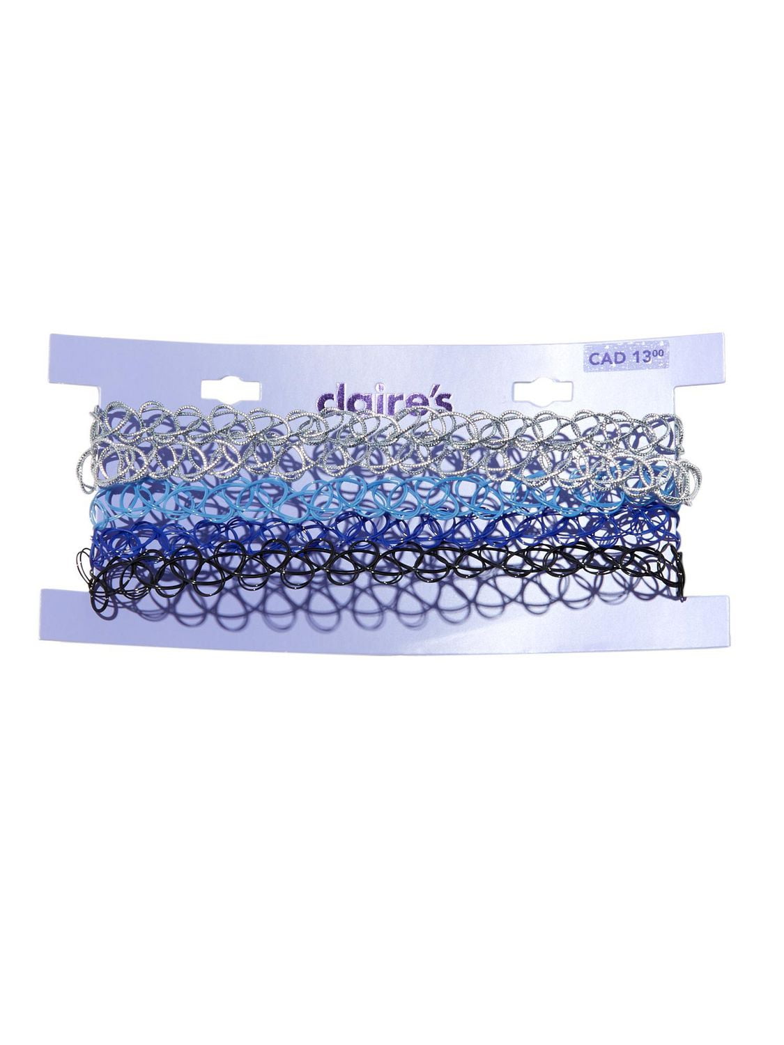 Click here for Claires Claires 5pc Choker Blue Wave One Size prices