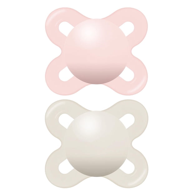 MAM Start Matte Newborn Pacifiers (2 pack, 1 Sterilizing Pacifier Case ...