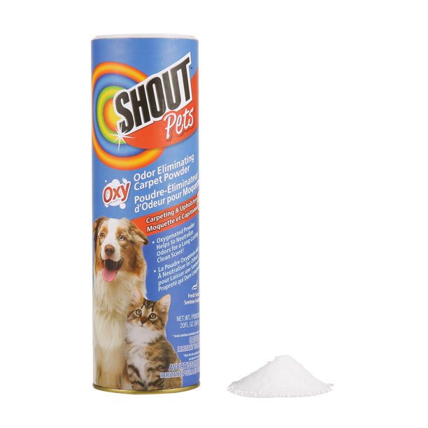 Shout for Pets Turbo Oxy Carpet Odor Eliminator Powder, 20 oz - Walmart.ca