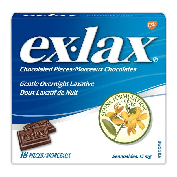 ex-lax Chocolate Pieces, 18ct - Walmart.ca