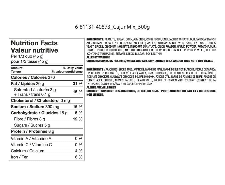 Great Value Cajun Trail Mix | Walmart.ca