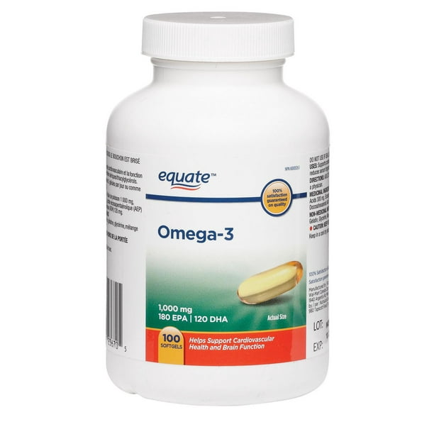 Equate Omega-3 1,000 mg - Walmart.ca