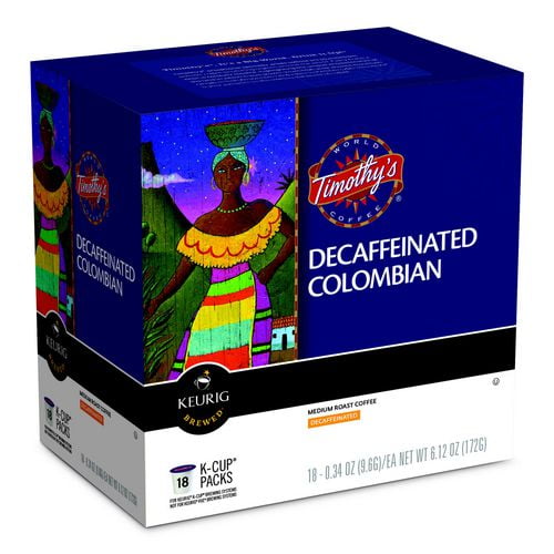 Timothy's®Decaffeinated Colombian Coffee, 18 Cups - Walmart.ca