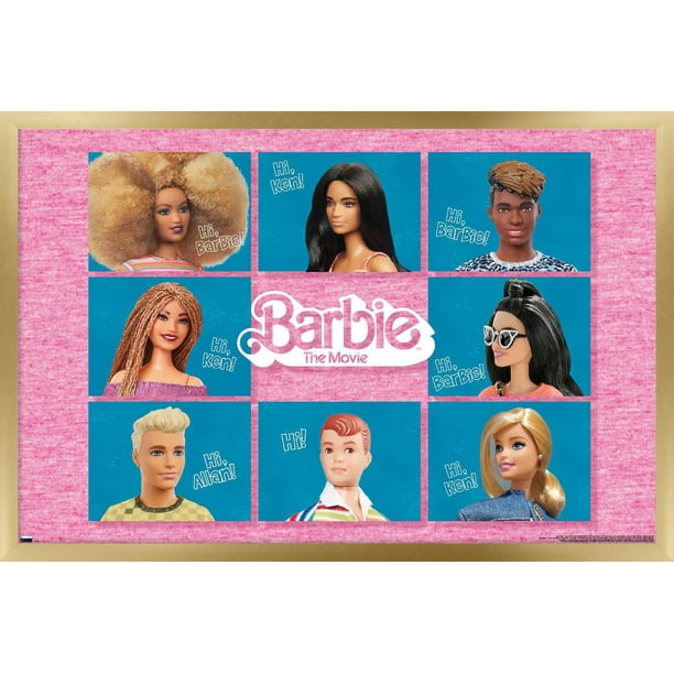 Mattel Barbie: The Movie - Hi Grid Wall Poster, 22.375" x 34" - Walmart.ca
