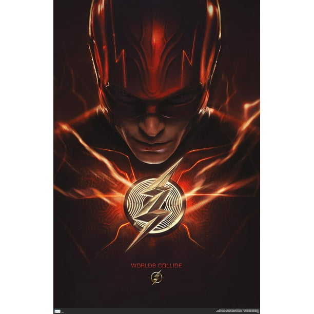 DC Comics Movie The Flash - The Flash One Sheet Wall Poster, 22.375" x ...