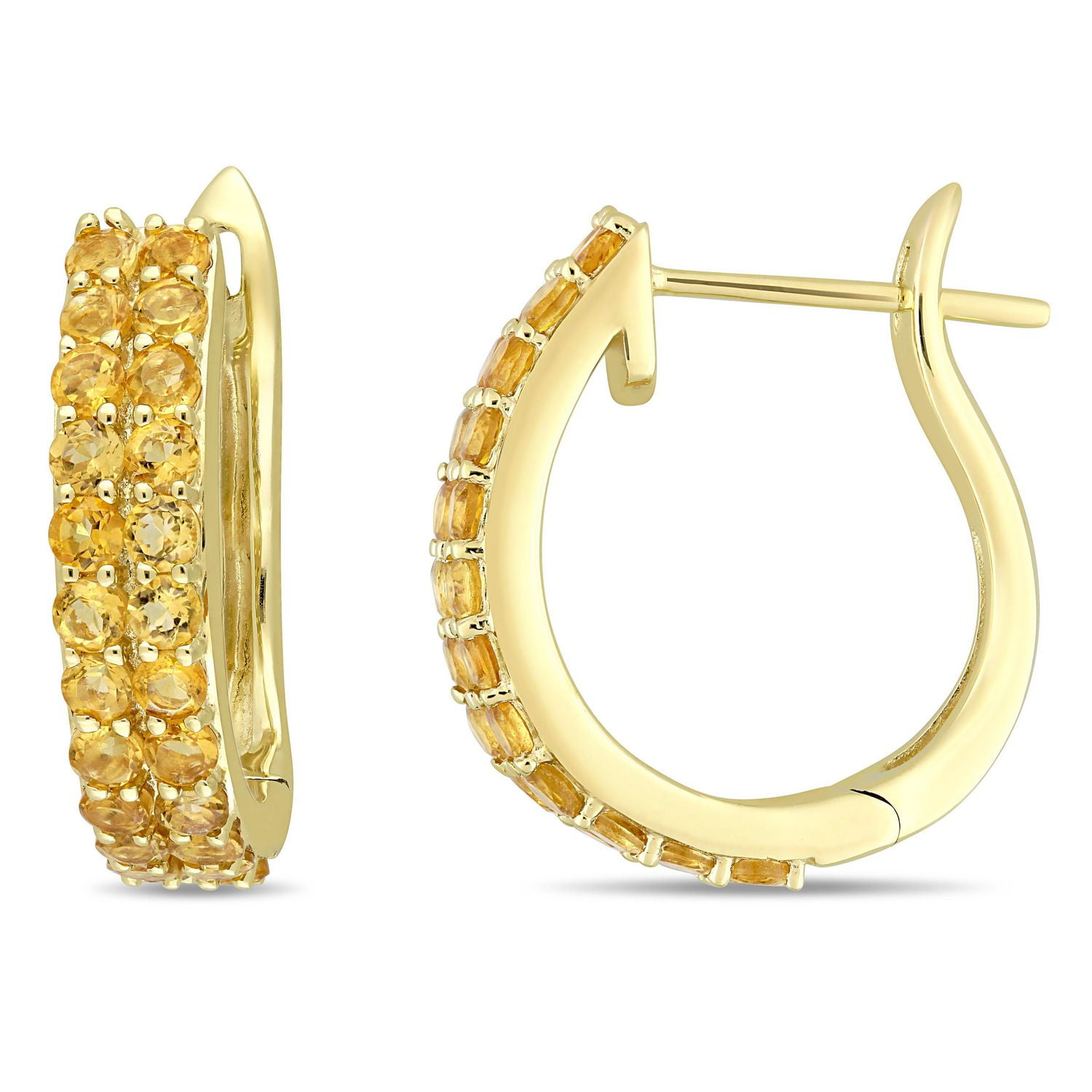 Click here for Miabella 1-7/8 Carat T. G.W. Citrine 10k Yellow Go... prices