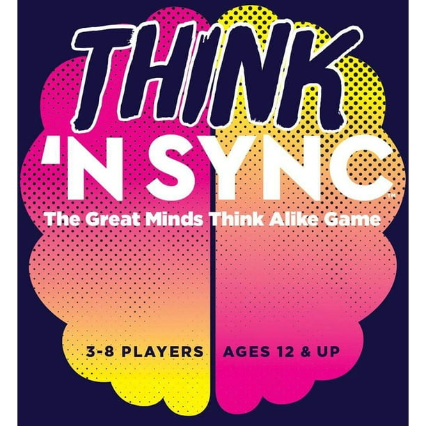 Gamewright Think 'n Sync The Great Minds Think Alike Game - Walmart.ca