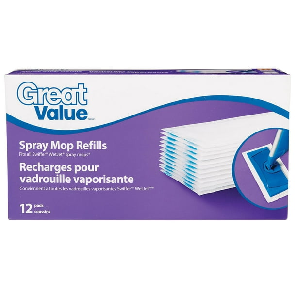 Great Value Spray Mop Refills - Walmart.ca