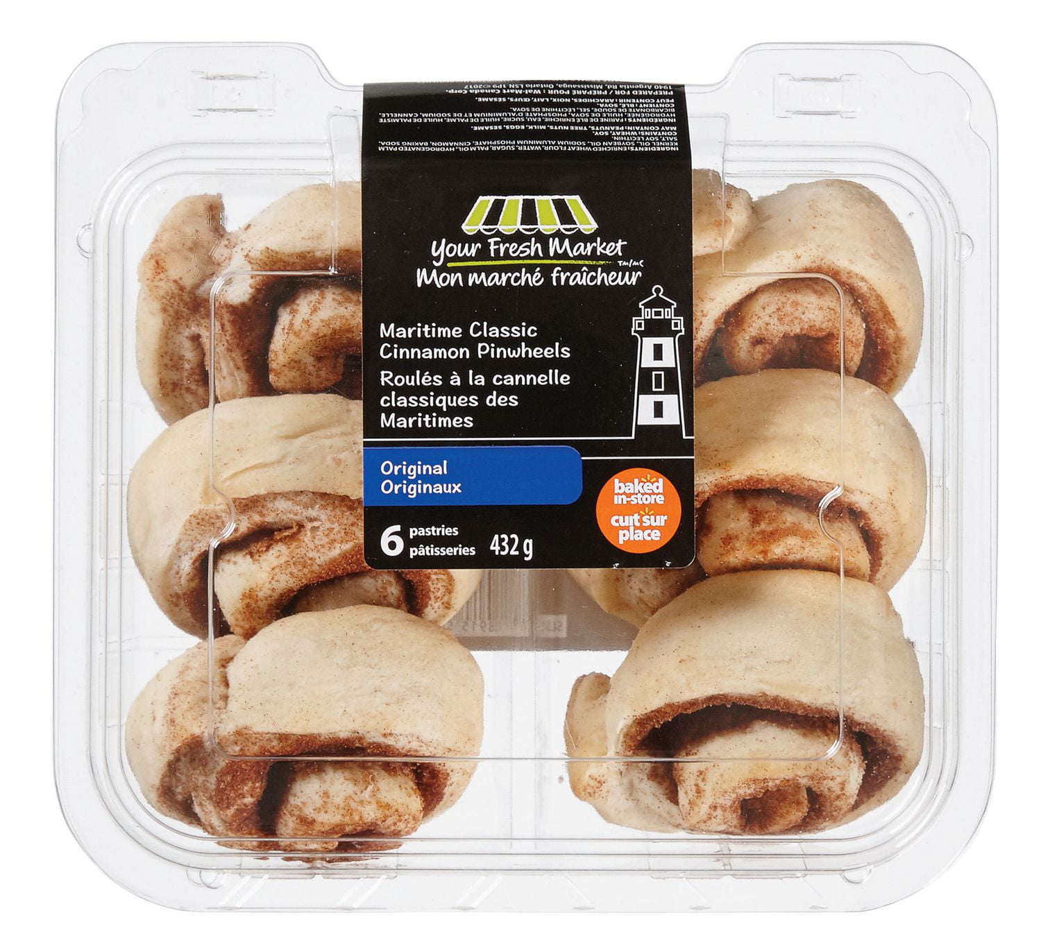 Your Fresh Market Original Maritime Classic Cinnamon Pinwheels ...