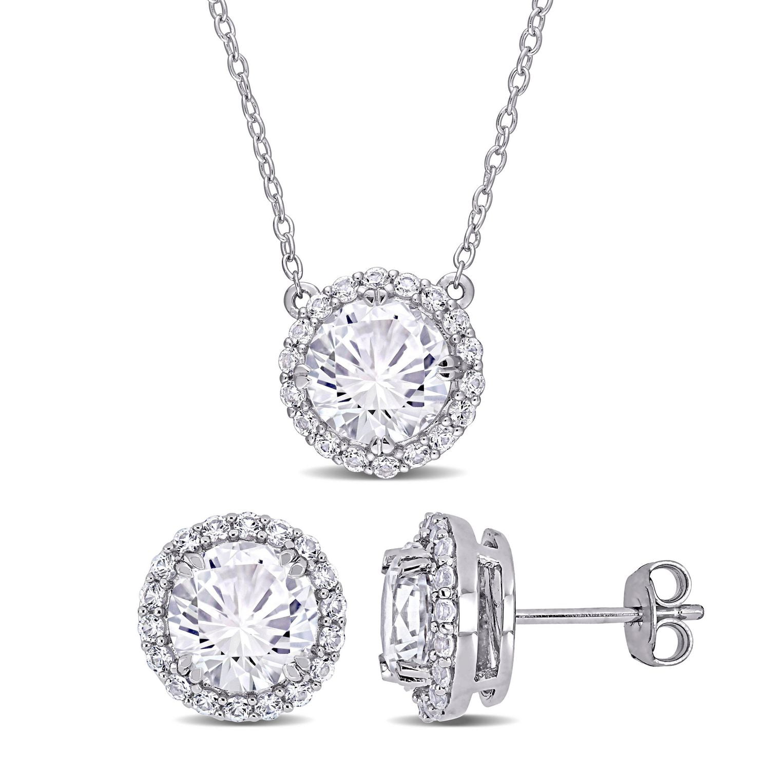 Click here for Miabella 2-Piece Set 8-1/3 Carat T. G.W. Created W... prices