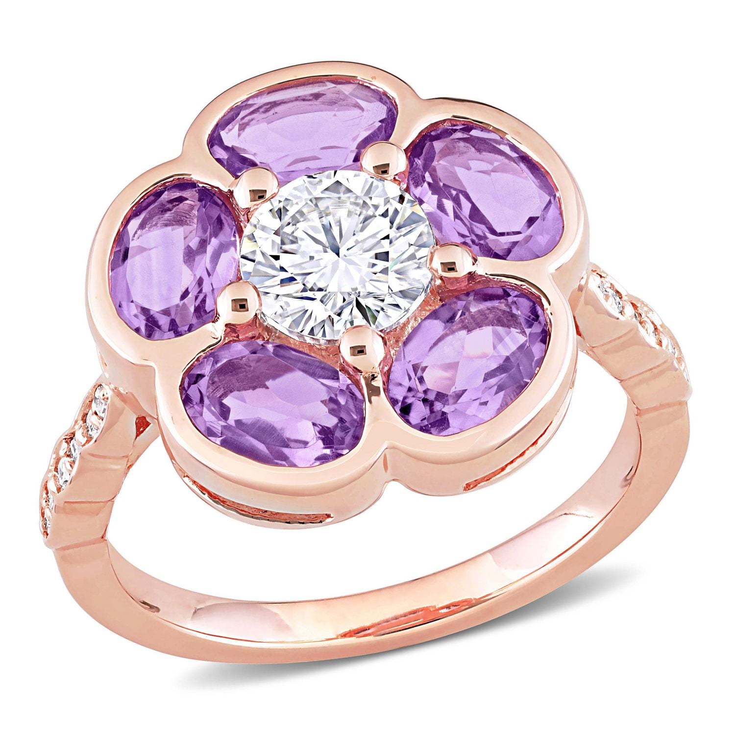 Click here for Miabella 3 Carat T. G.W. Amethyst  White Topaz And... prices