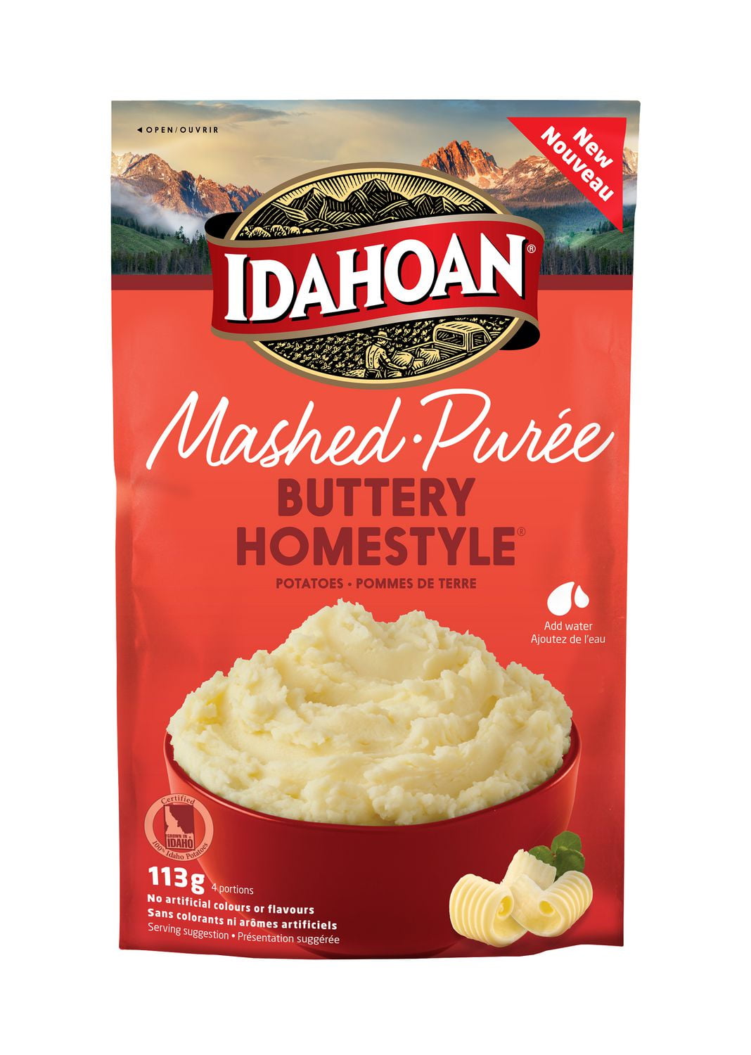 Idahoan Buttery Homestyle Flavoured Mashed Potatoes | Walmart Canada