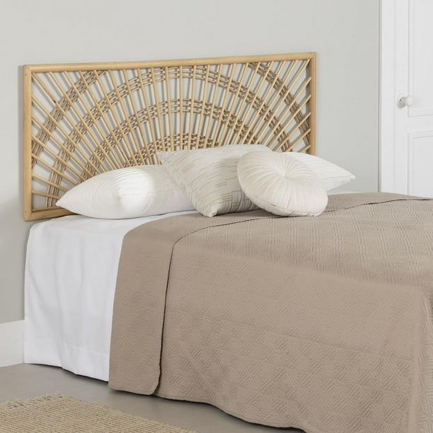 Rattan Wall-Mounted Headboard Sunrise from the collection Balka South ...