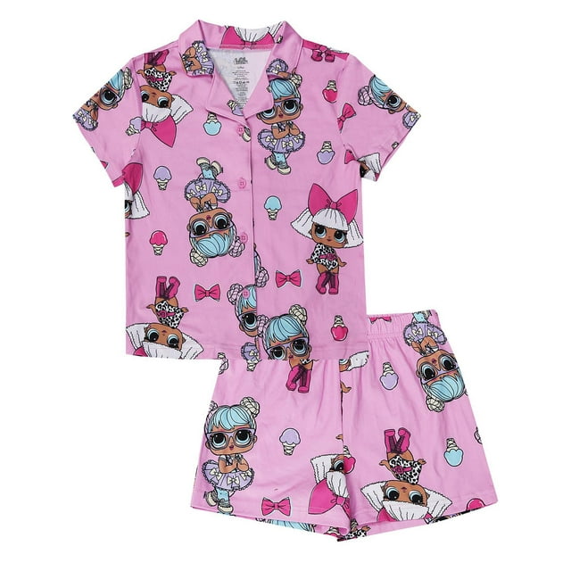 LOL Sorprise Knit Sleep 2 Piece PJ set - Kids - Walmart.ca
