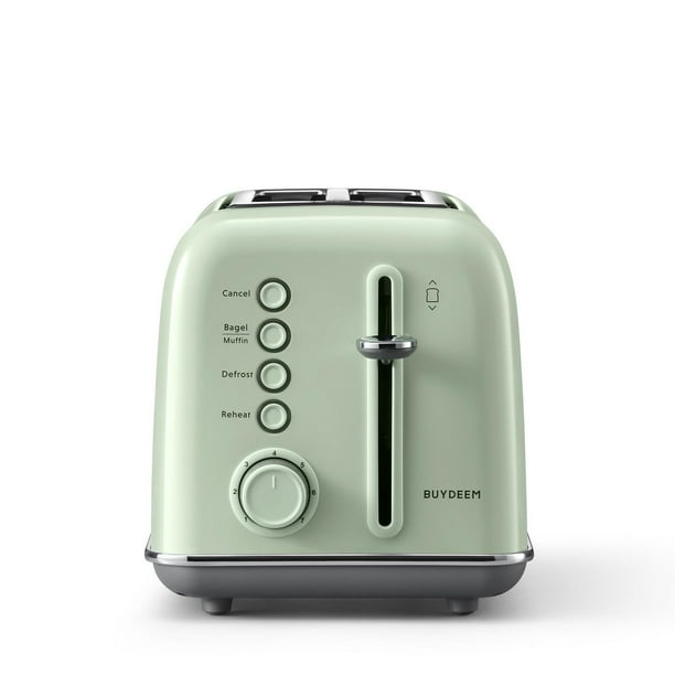 Stainless Steel 2-Slice Retro Toaster DT620, Bagel and Muffin Function ...