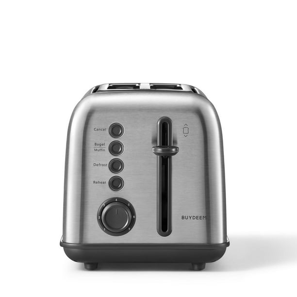 Stainless Steel 2-Slice Retro Toaster DT620, Bagel and Muffin Function ...