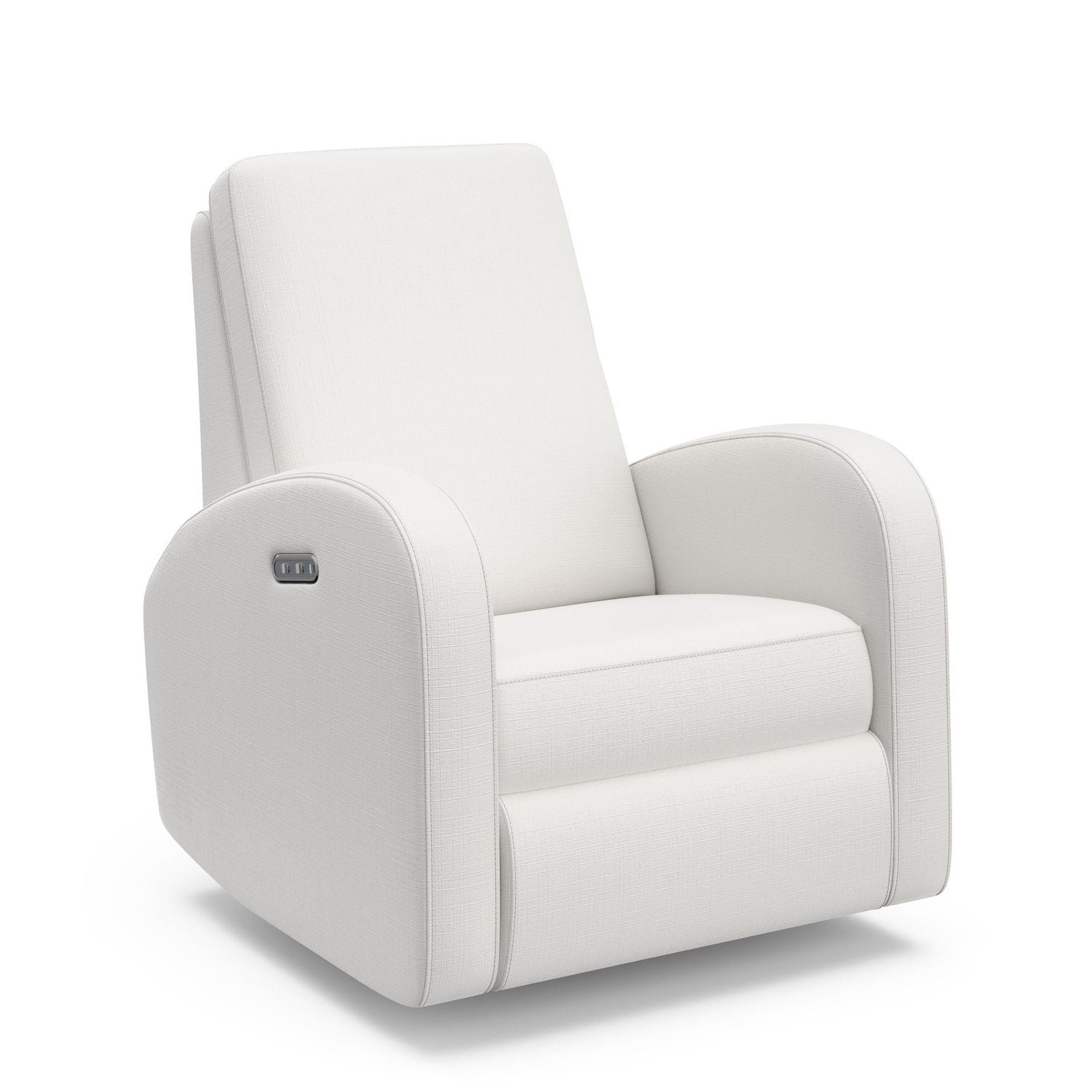 Power recliner with usb store