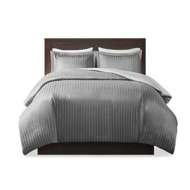 Madison Park 3 Piece Dobby Duvet Cover Set, D/Q, K - Walmart.ca