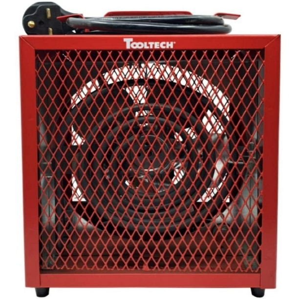 240V Tooltech® 4800-Watt Fan-Forced Construction Heater with Adjustable ...