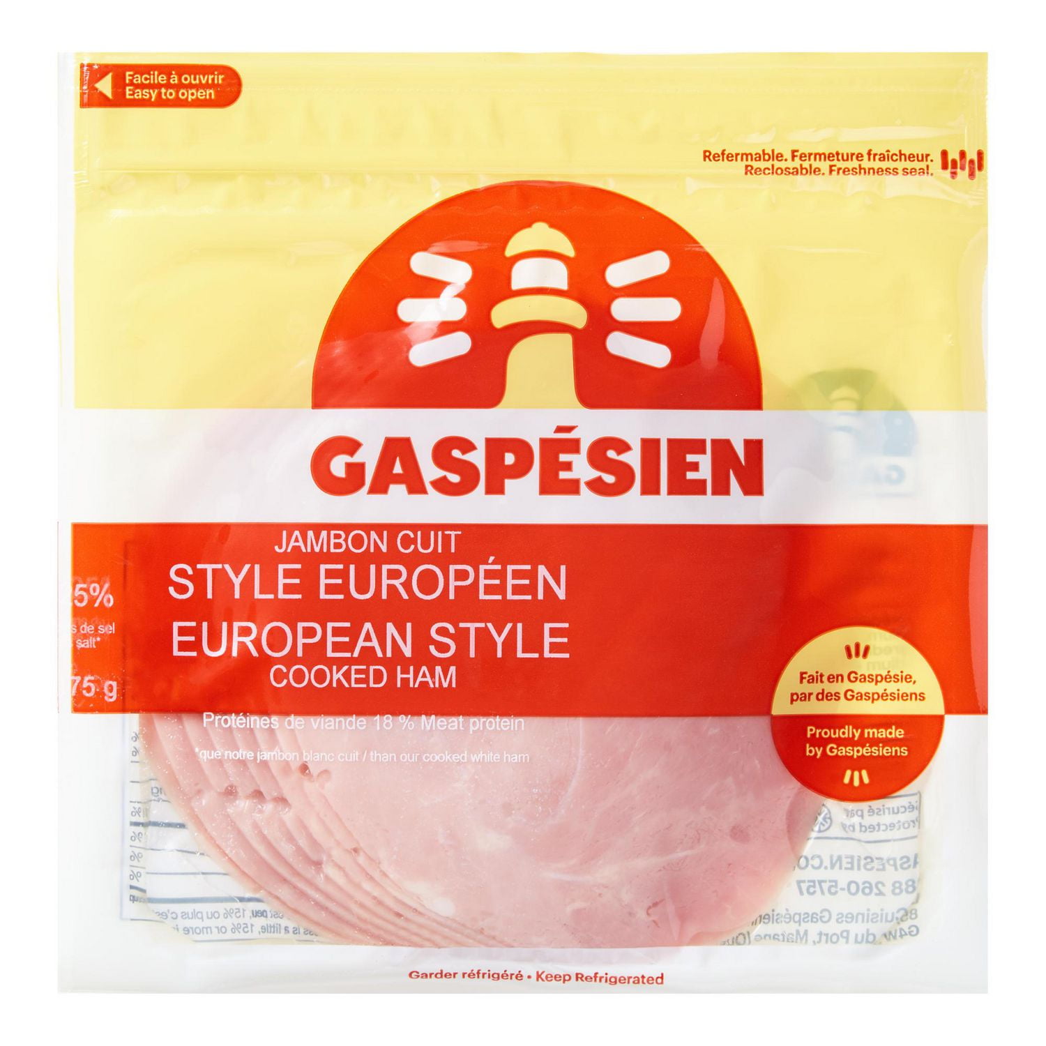 Gaspésien European Style Cooked Ham | Walmart Canada