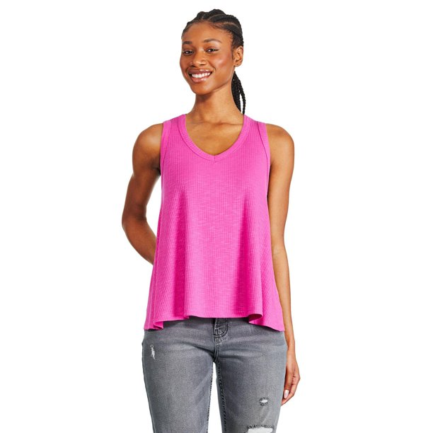 George Women's Drapey V-Neckline Tank - Walmart.ca