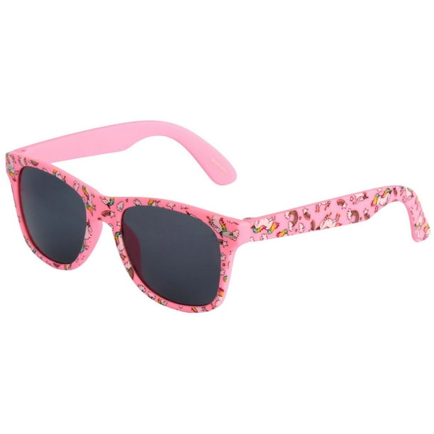 George Girls Unicorn Print Pink Wayfarer Sunglasses - Walmart.ca