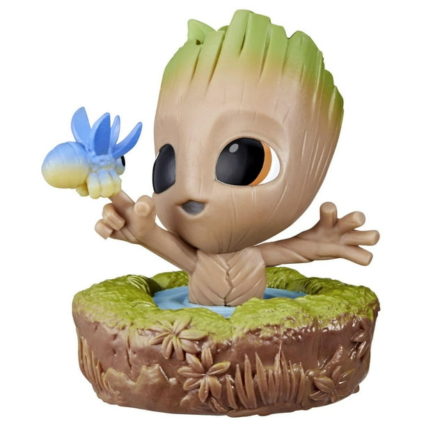 Marvel I Am Groot Mini Figure Collection, Bath Time Groot, Groot Action ...