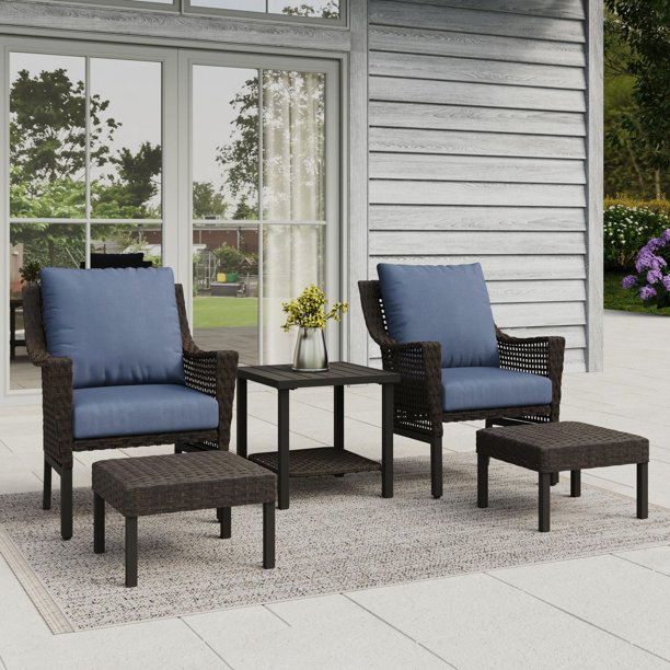 HOMETRENDS Belmont 5-Piece Patio Chat Set - Walmart.ca