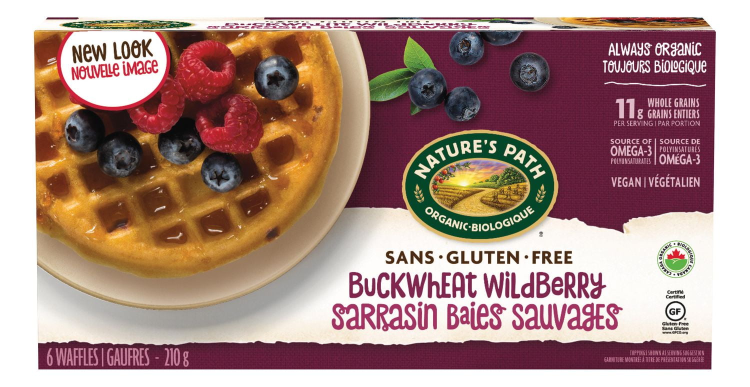 Nature's Path Buckwheat Wildberry Waffles | Walmart Canada