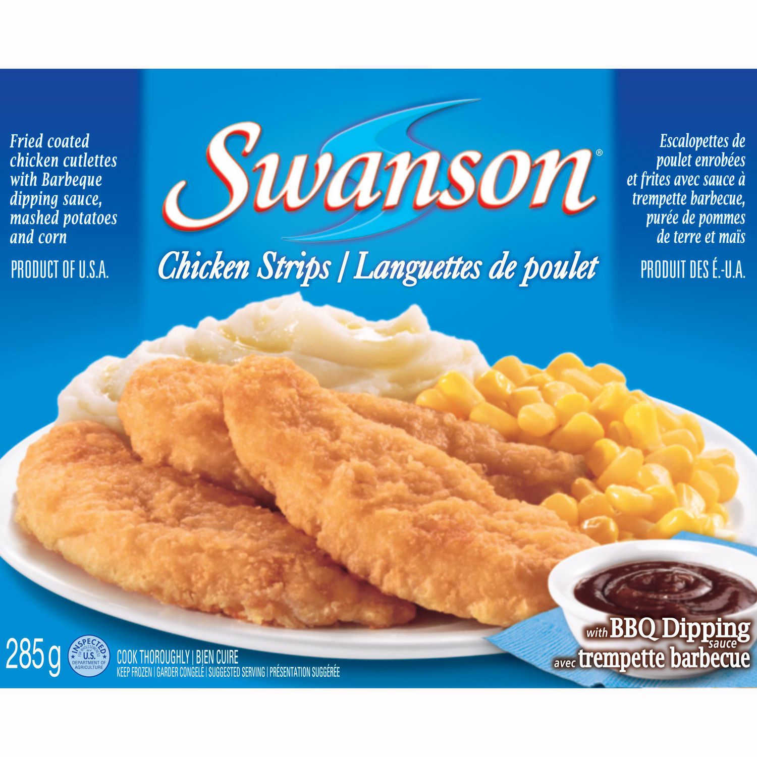 Swanson Chicken Strips with BBQ Dipping Sauce | Walmart Canada